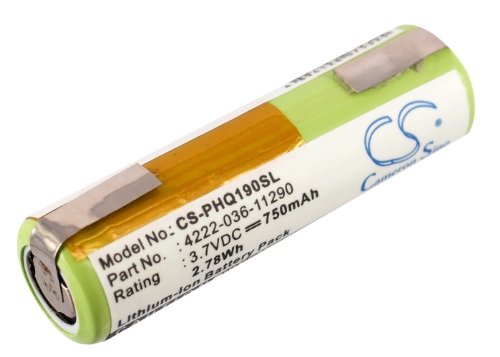 Cameron Sino New Replacement Battery Fit for Panasonic ES8103(750mAh / 2.78Wh)
