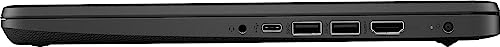 HP 14" Latest Stream Laptop Ultral Light for Students and Business, Intel Celeron Processor, 16GB RAM, 64GB eMMC, 1 Year Office 365, Fast Charge, HDMI, WiFi, USB-A&C, Win 11 GM Accessory, Jet Black