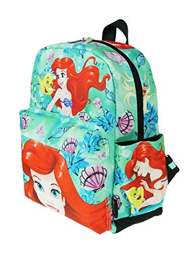 KBNL The Little Mermaid Ariel 12inch Deluxe Oversize Print Daypack A21328 Medium