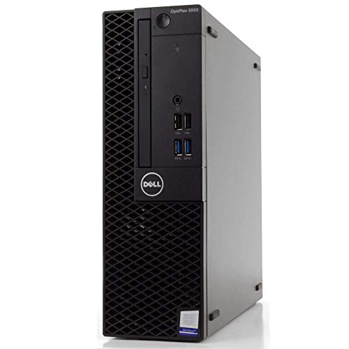 Dell OptiPlex 3050 PC Desktop Computer, Intel i5-6500 3.2GHz, 8GB RAM, 1TB HDD, Windows 10 Pro, 23.6 FHD LED Monitor, New 16GB Flash Drive, Wireless Keyboard & Mouse, DVD, WiFi (Renewed)