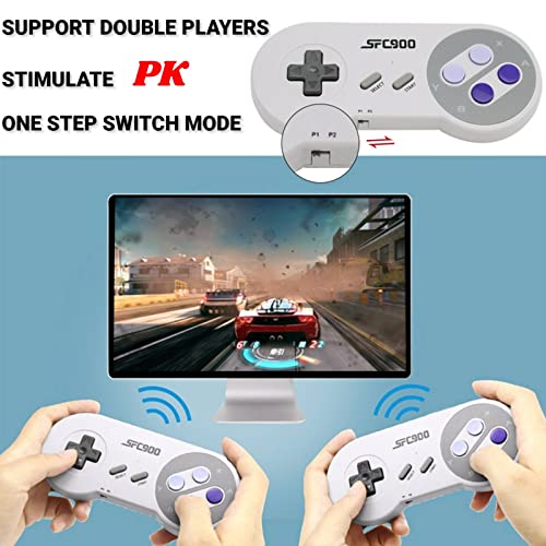 Retro Classic Game Console,Video Game System Built-in 926 NES Games with Dual 2.4G Wireless Controllers,16-Bit 4K HDMI Output,Rerto Toys Gifts.