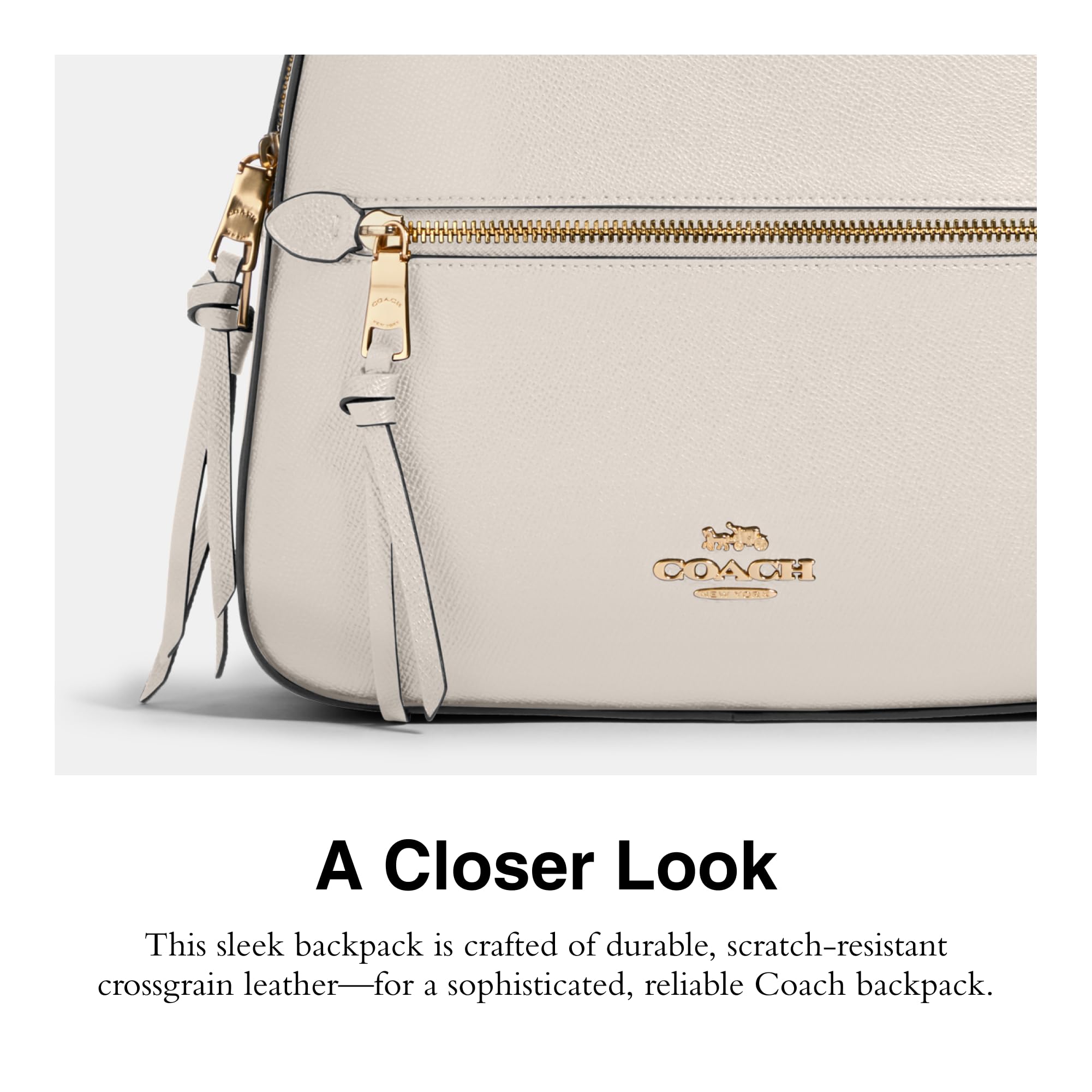 Coach Jordyn Backpack, Chalk