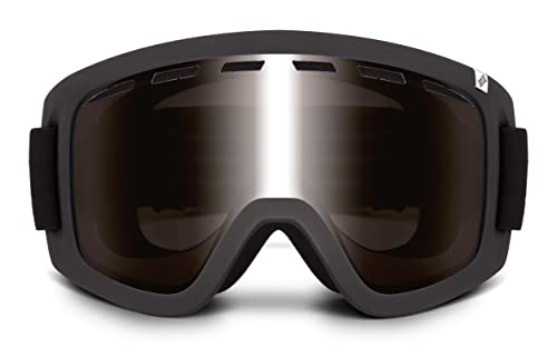 Columbia Unisex Snow Goggles UPSHOOT - Red Quartz with Dark Smoke Lens