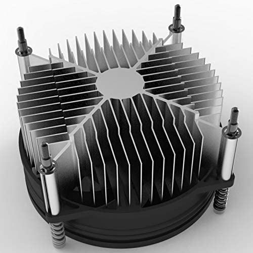 I30 CPU Cooler - 92mm Low Noise Cooling Fan&Pure Aluminum Solid Pressure Heatsink for Intel Socket LGA 1150/1151 / 1155/1156/1200