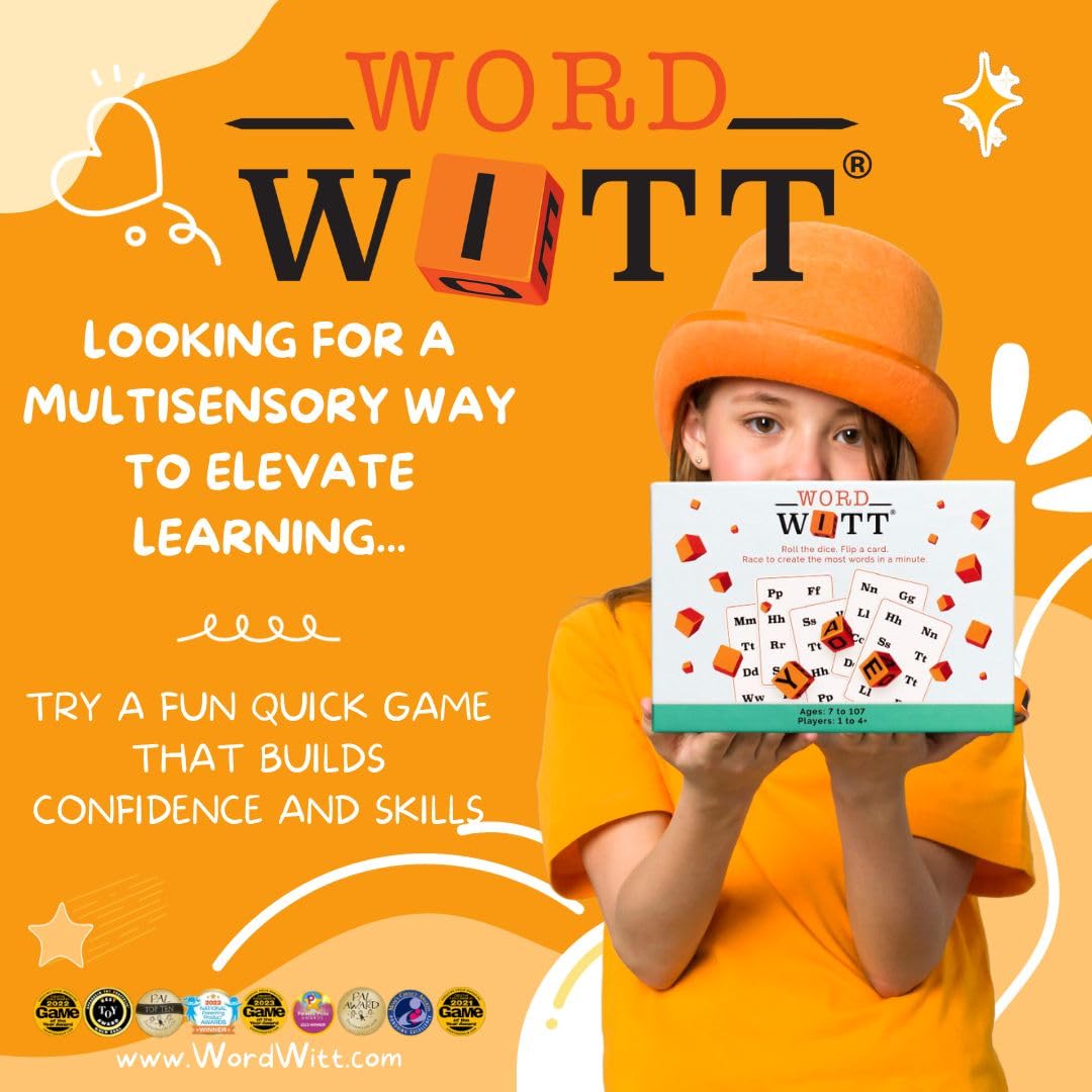 Word WITT: The Fast, Fun Dice Game for The Entire Family