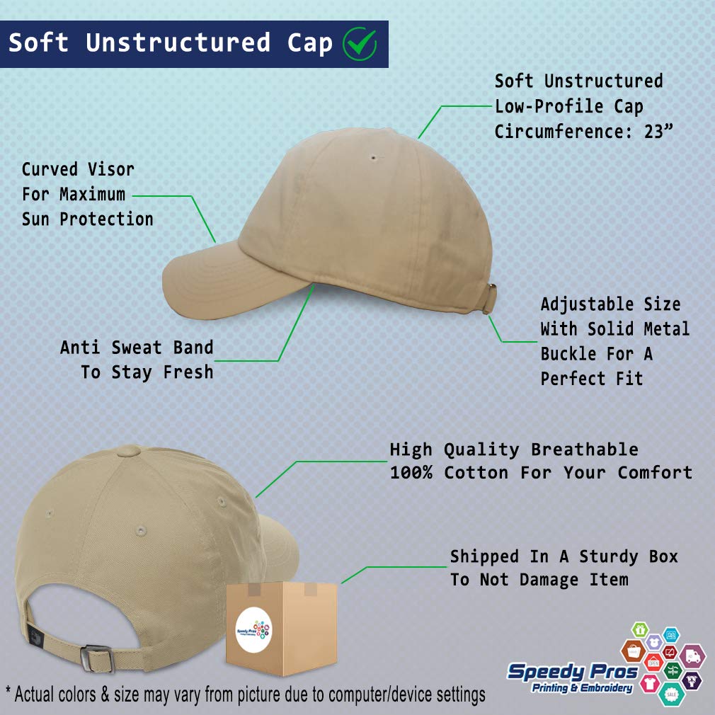 Custom Soft Baseball Cap Fish Rainbow Trout Embroidery Ocean and Salmon Twill Cotton Dad Hats for Men Women Stone Personalized Text Here
