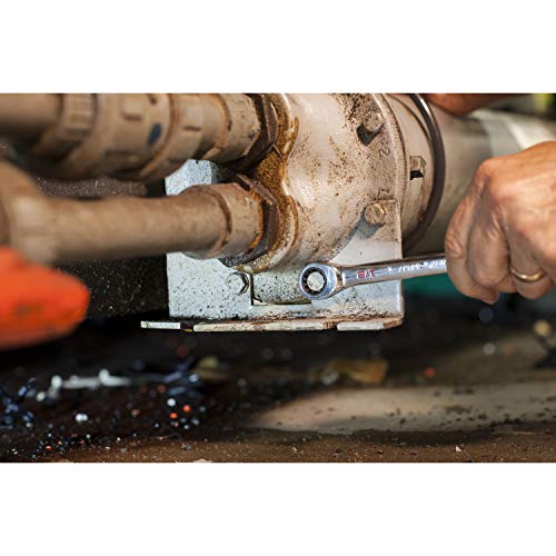 GEARWRENCH 12mm 120XP™ Universal Spline XL GearBox™ Flex Head Ratcheting Wrench - 86112