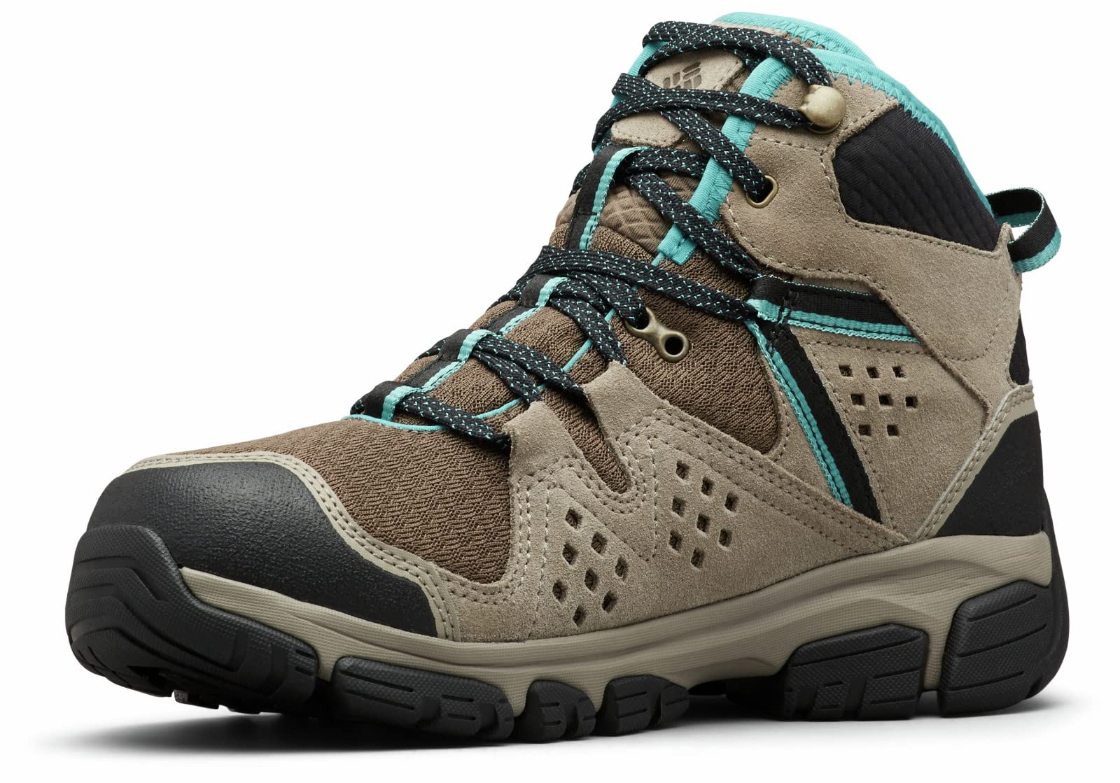 Columbia Women's ISOTERRA™ MID OUTDRY™ Boot, mud, teal, 9 Regular US