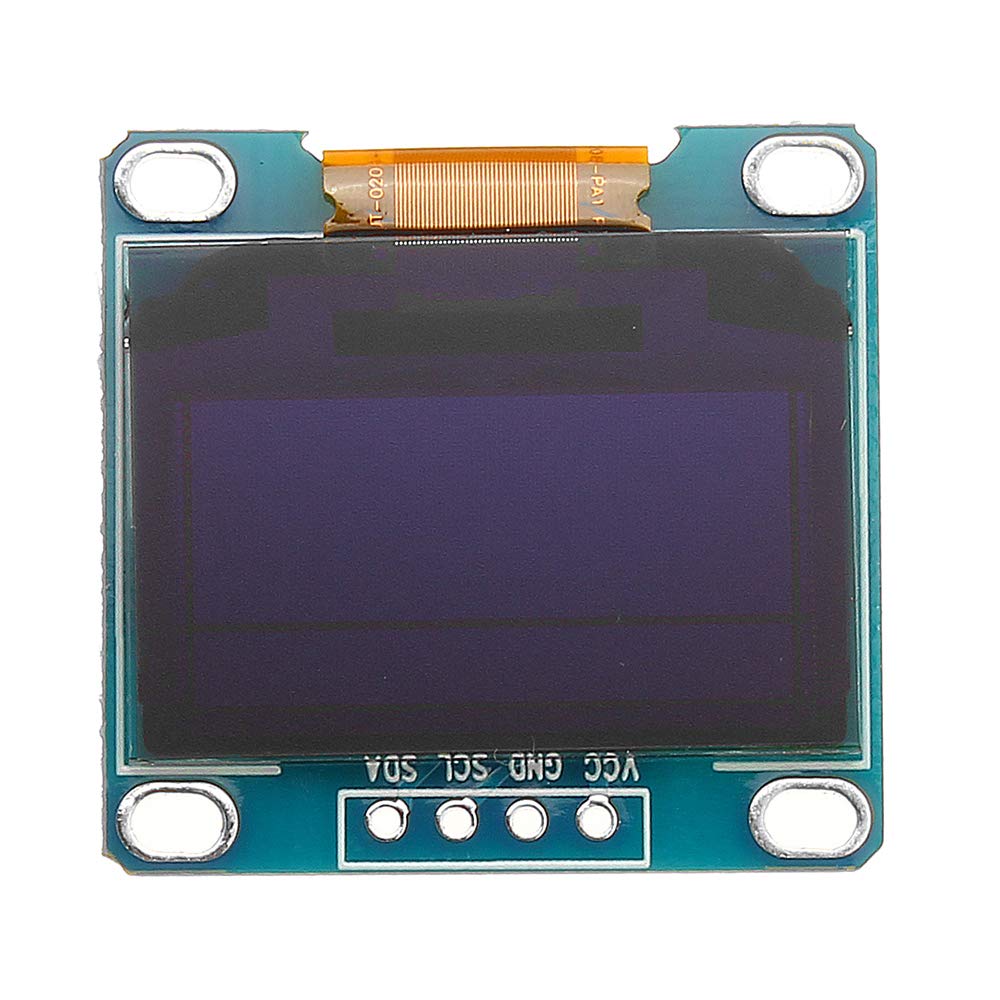 CoCocina 0.96 Inch 4Pin Blue Yellow Iic I2C OLED Display Module Geekcreit for Arduino - Products That Work with Official Arduino Boards