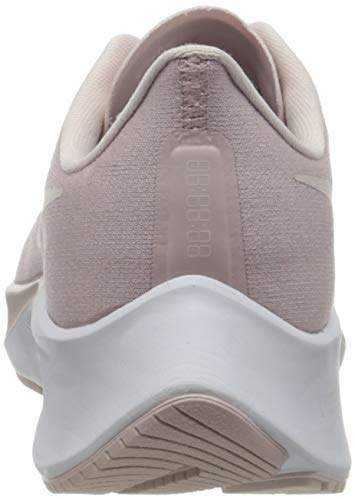 Nike Women's Air Zoom Pegasus 37 Shoes, Champagne Barely Rose White, 7
