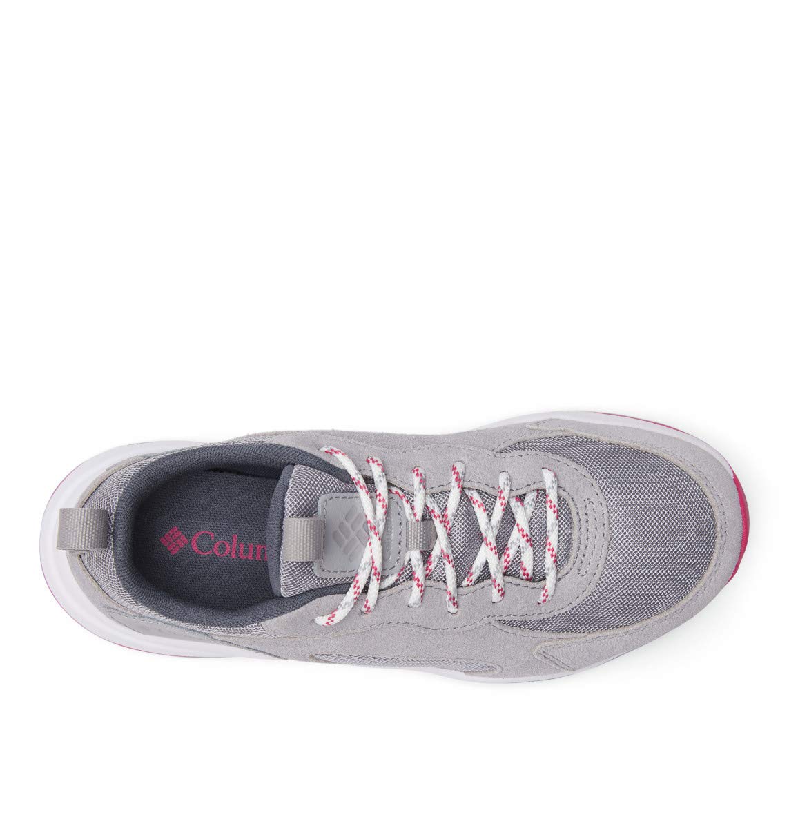 Columbia Women's Pivot Hiking Shoe, Steam/Rouge Pink, 9