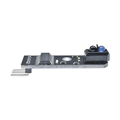 EXONGY 10Pcs TCRT5000 5V 3PIN Tracking Module IR Infrared Line Reflection Track Follower Sensor TCRT5000 Obstacle Avoidanc for Arduino