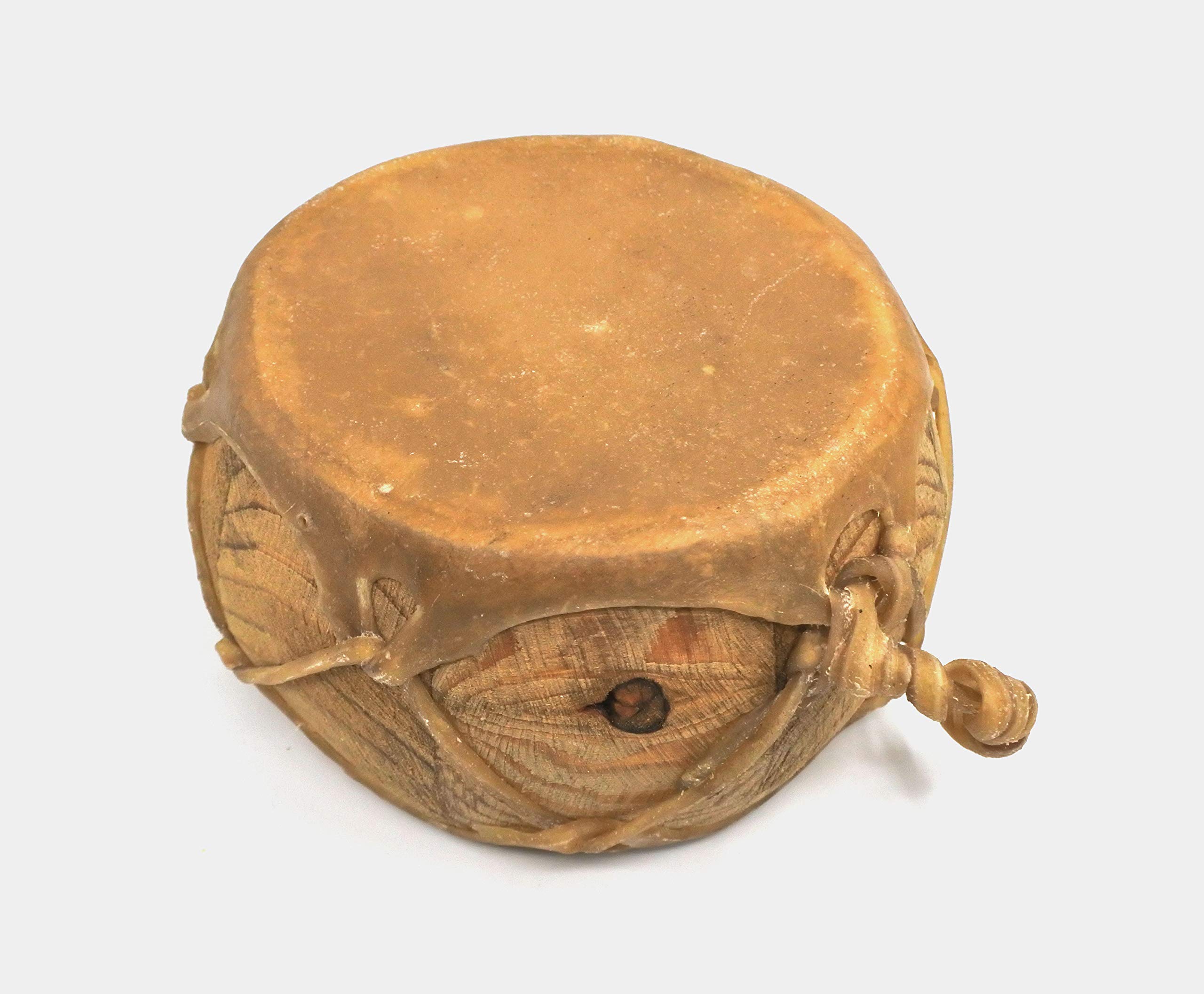 Native American Drum Cochiti Pueblo Handmade Stretched Rawhide 6" D x 3 1/4" T