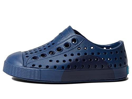 Native Shoes Baby Boy's Jefferson Block (Toddler) Frontier Blue/Frontier Blue/Insight Circle 9 Toddler M