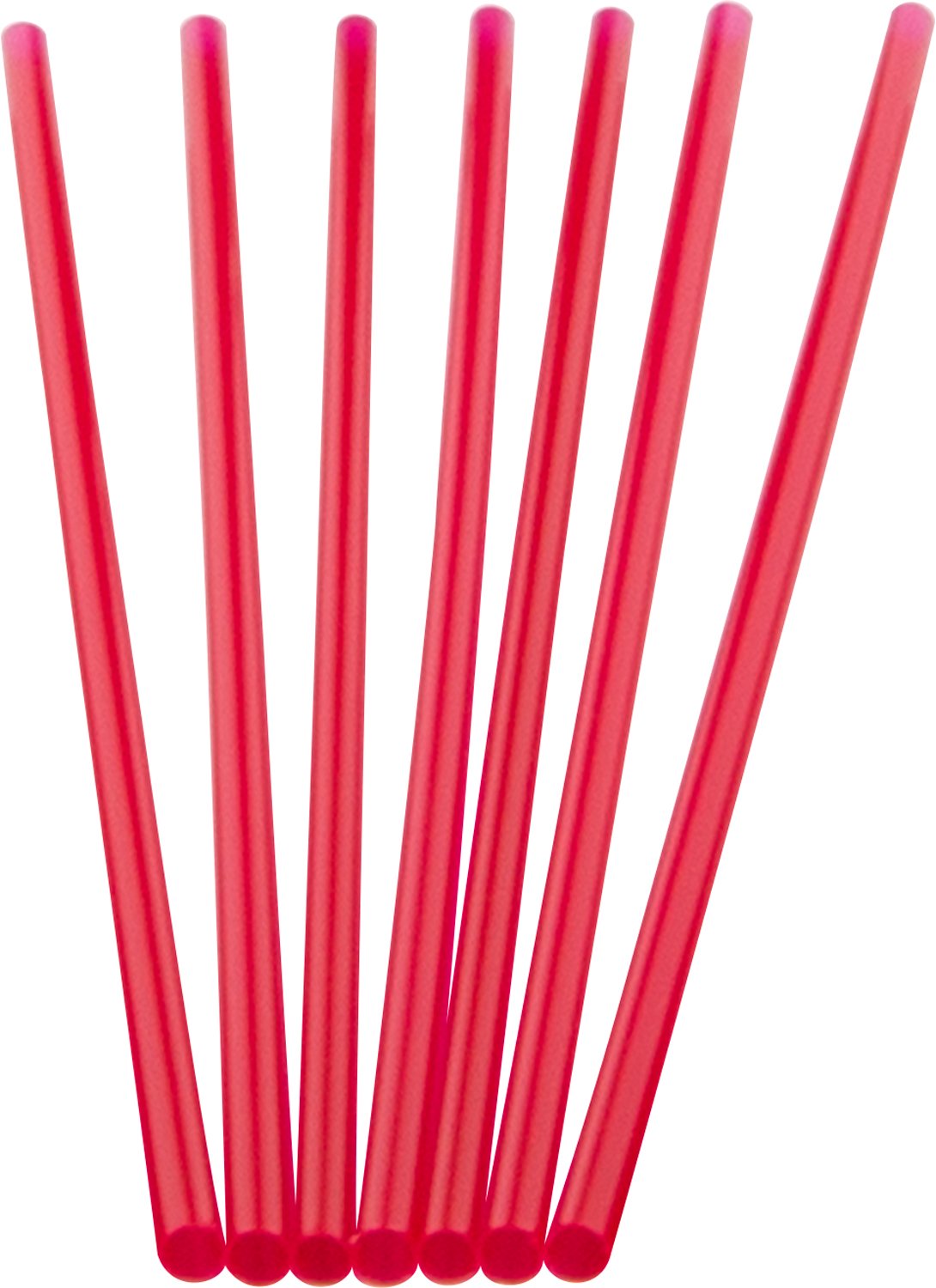 Cell-O-Core BS8RED10/500 Collins Straw, 8" Length, Red (10 Packs of 500)