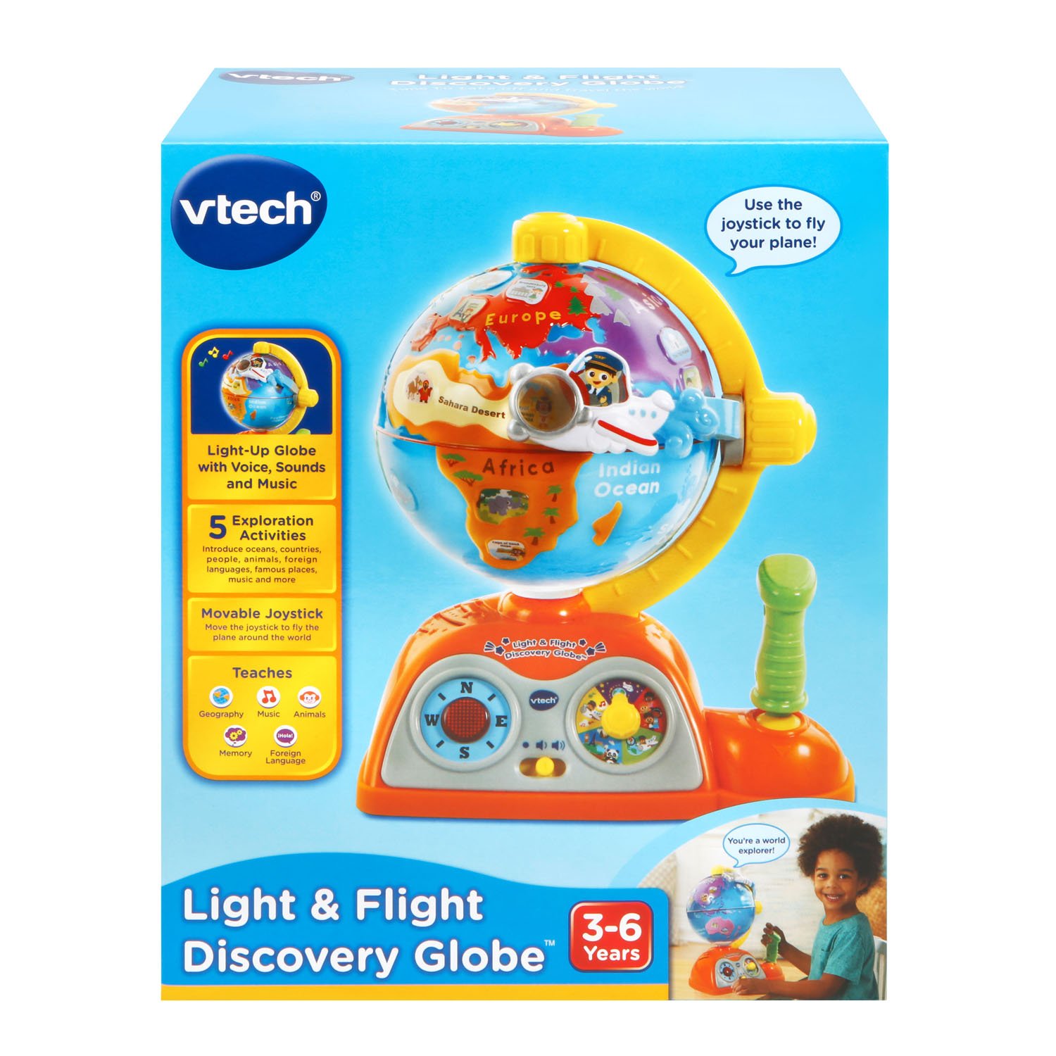 VTech Light and Flight Discovery Globe