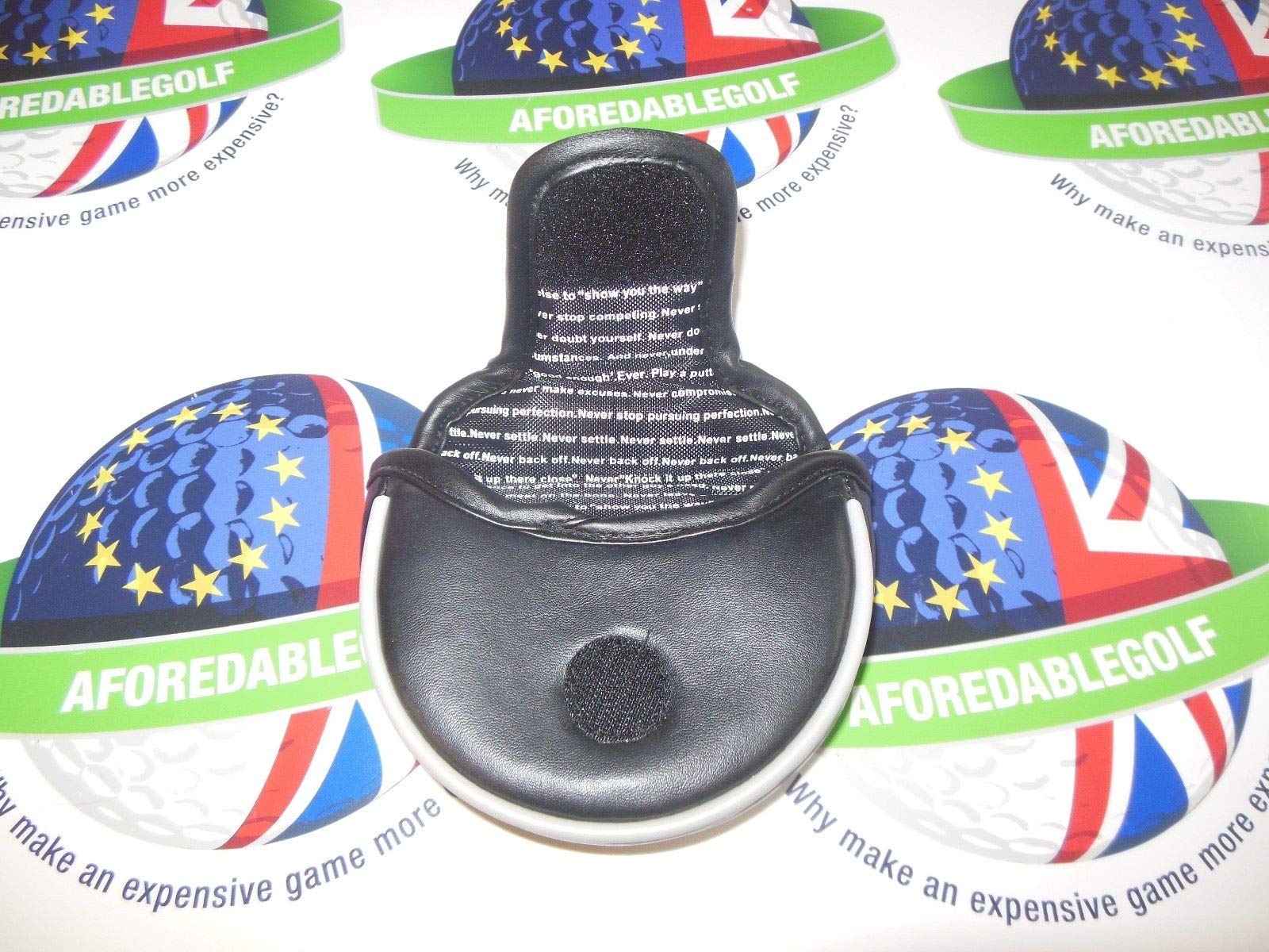Cleveland T-Frame Mallet Putter Headcover Gold/Black/White