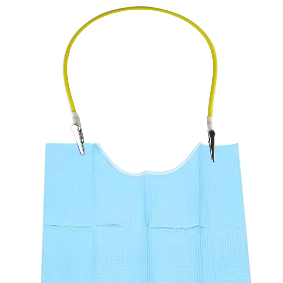 GXXMEI 12PCS Bib Holder Clip Napkin Dental Bib Clips Silicone Colorful Dentist Bib Holder Clip Napkin Holder