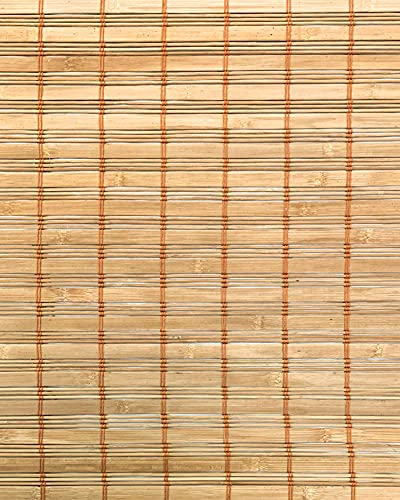 CHICOLOGY Bamboo Blinds , Shades Roman for Windows Window Home Patio & Shade 27"W X 64"H, Squirrel