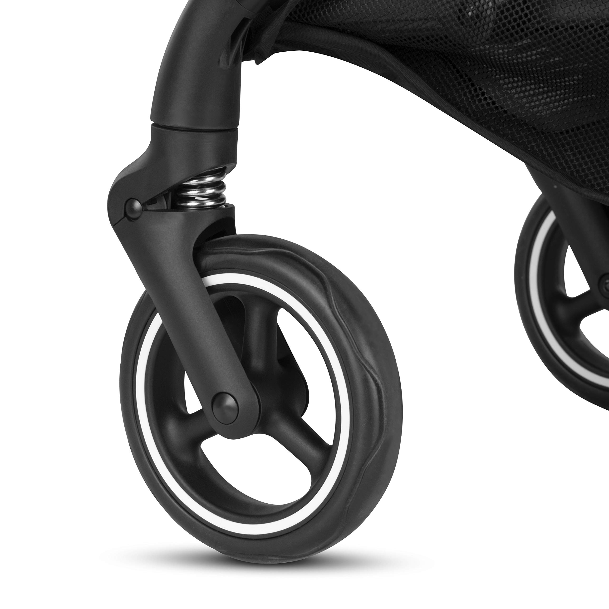 CYBEX Beezy Stroller, Lightweight Baby Stroller, Compact Fold, Compatible with All CYBEX Infant Seats, Stands for Storage, Easy to Carry, Multiple Recline Positions, Travel Stroller, Navy Blue