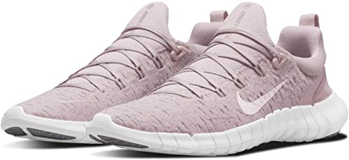 Nike Free Run 5.0 Women's Running Shoes, Platinum Violet/White, 8.5 M US