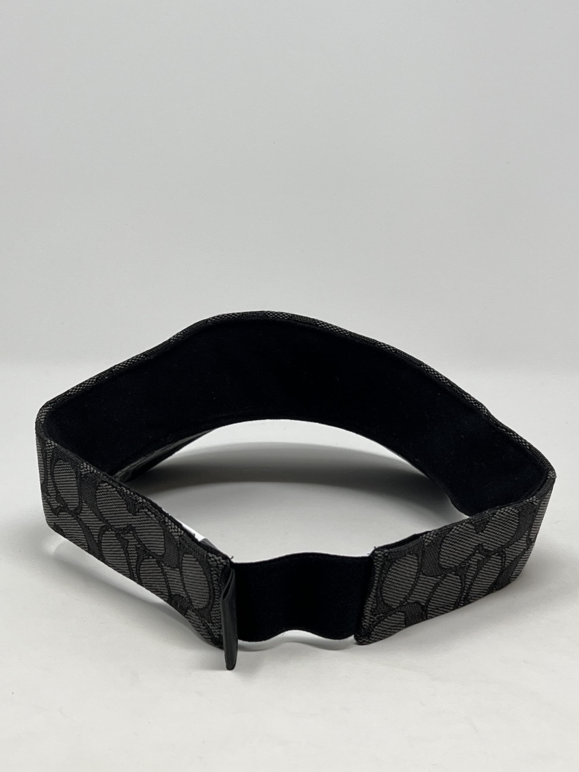 COACH Men's Signature Visor (Black Signature)