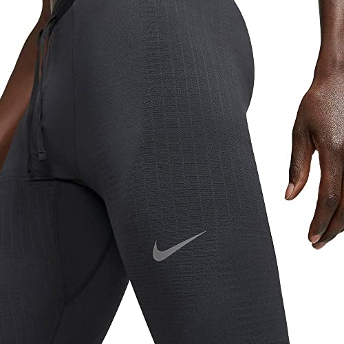 Nike Men Phenom Elite Running Tights (Medium, Black)