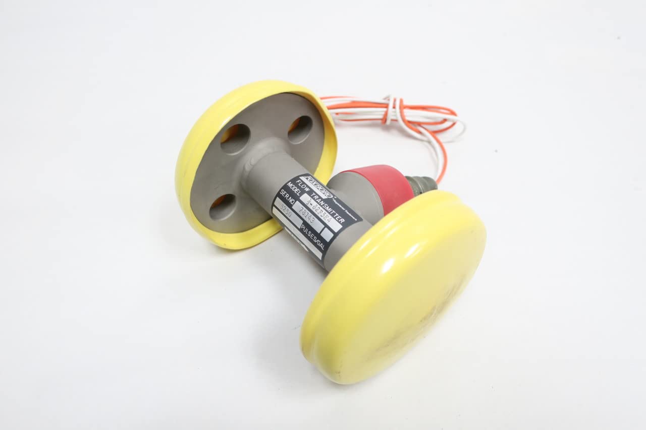 FOXBORO 1/2-82F5E4 Vortex Flow Meter 5250PULSES/GAL 1/2IN