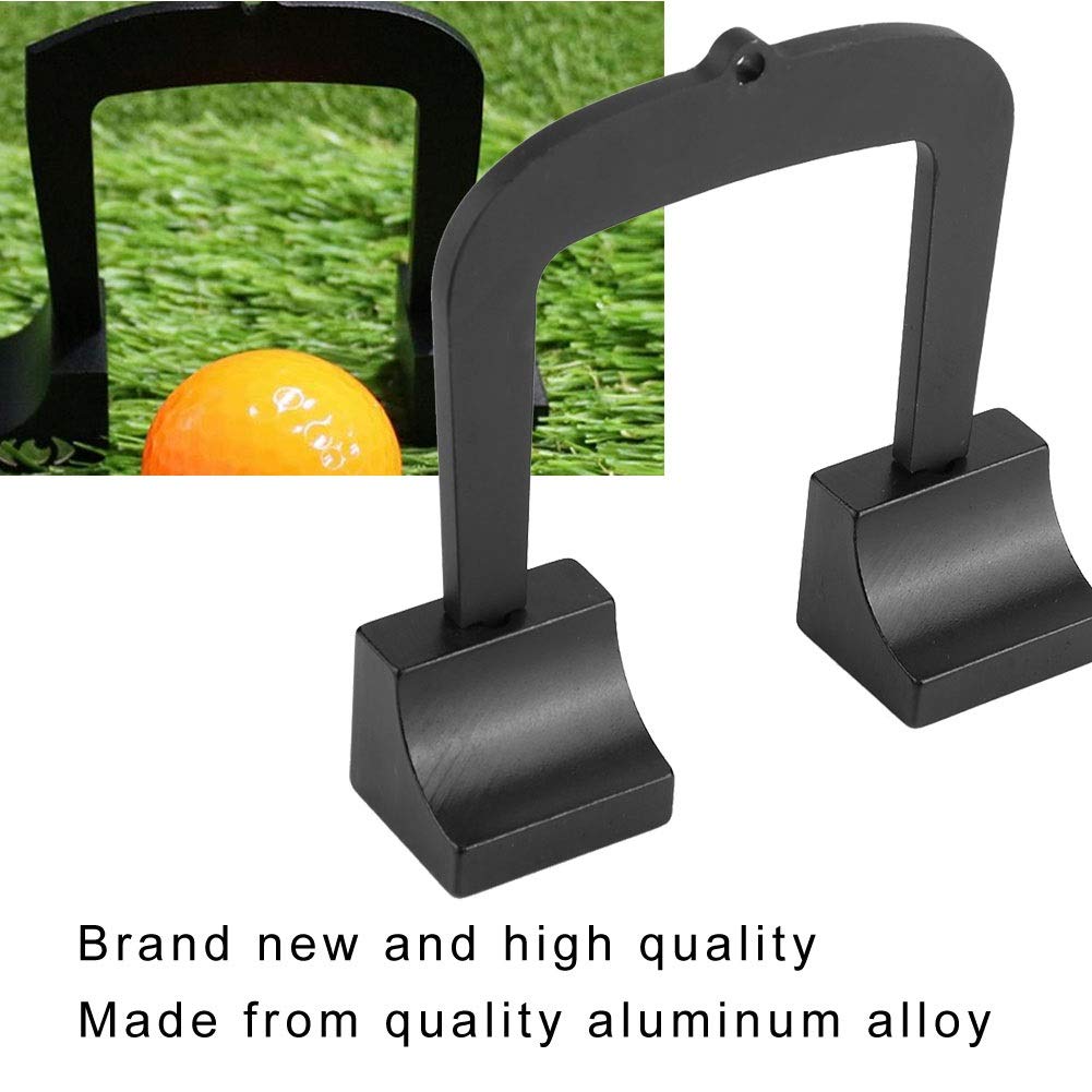 DEWIN Putting Gates, 3PCS Align Putting Gate Kit, Putter Aim Target Parts Accessories Set Aluminum Alloy 50mm/55mm/60mm