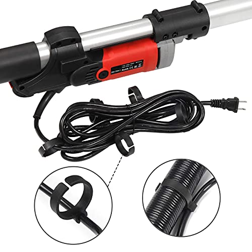 F2C Electric Drywall Sander 800w Adjustable Variable 6 Speed Disc Sander w/ 6 Sand Pads, 1000-2000RPM