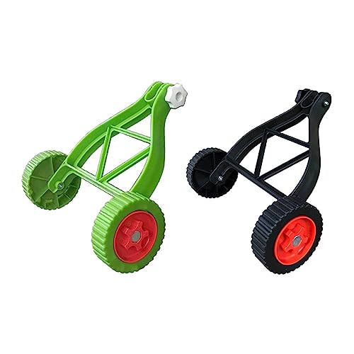 kmobruzy Adjustable Wheels Support Wheels Auxiliary Wheel Trimmer Attachment for Cordless Grass Trimmer for Comfortable Lawn Care Cutter
