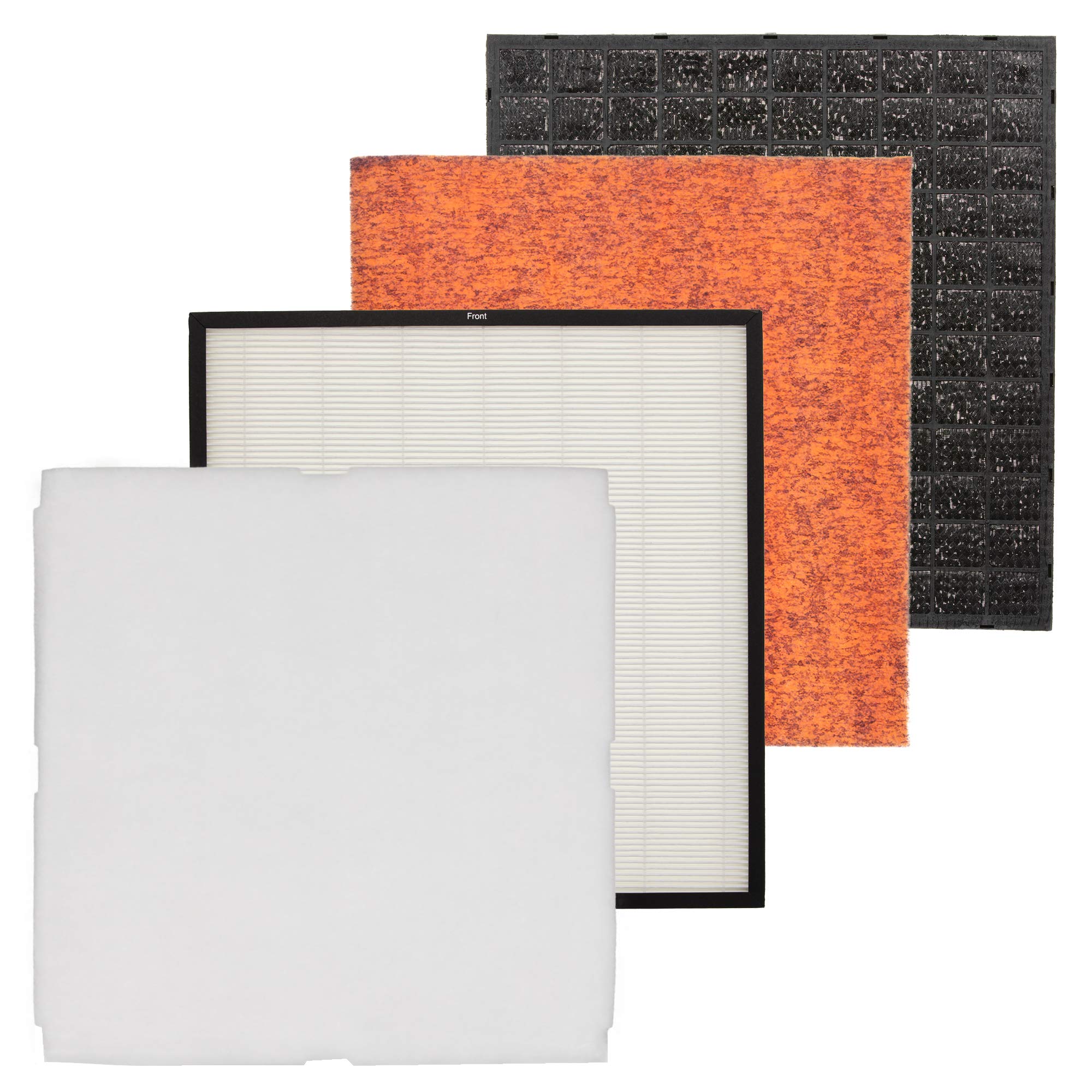 Climestar Filter Kit Compatible Replacement for SPA-700A SPA-780A Air Purifiers β Pet (Set of 4 Filters)
