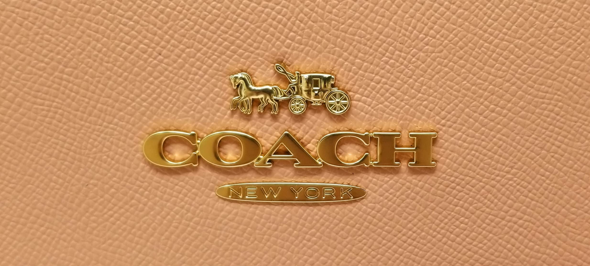 COACH Women's Brynn Flap Crossbody (Crossgrain Leather - Shell Pink)