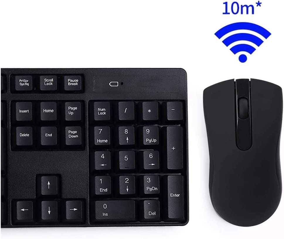 EYEARN Wireless Gaming Keyboard + Slim, Durable, Ergonomic, Silent, Waterproof, Silent Key + Backlit Wireless Keyboard (Color : B) Easy to Carry, Feel Comfortable