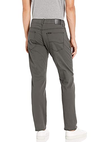 Lee Men's Extreme Motion Athletic Fit Tapered Leg Jean Dark Gray 42W x 32L