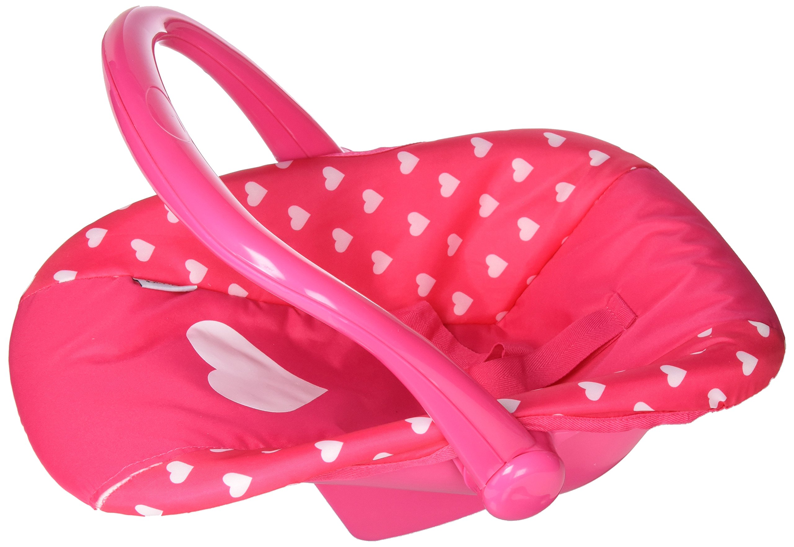 My First Doll Car Seat Infant Seat, ADJUSTABLE CARRIER – Converts from Rocking Bouncer Baby Doll Carrier to Feeding Seat –Pretend Play Toy