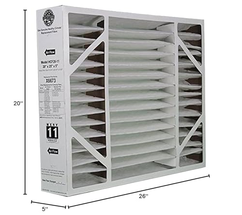 X6673 Lennox 20x25x5 Merv 11 Filter Media 2 Pack