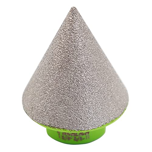FACHLICH Diamond Beveling Chamfer Bits 1-3/8" 35mm Diamond Milling Bit for Granite Marble Tiles Existing Holes Enlarging Polishing Shaping