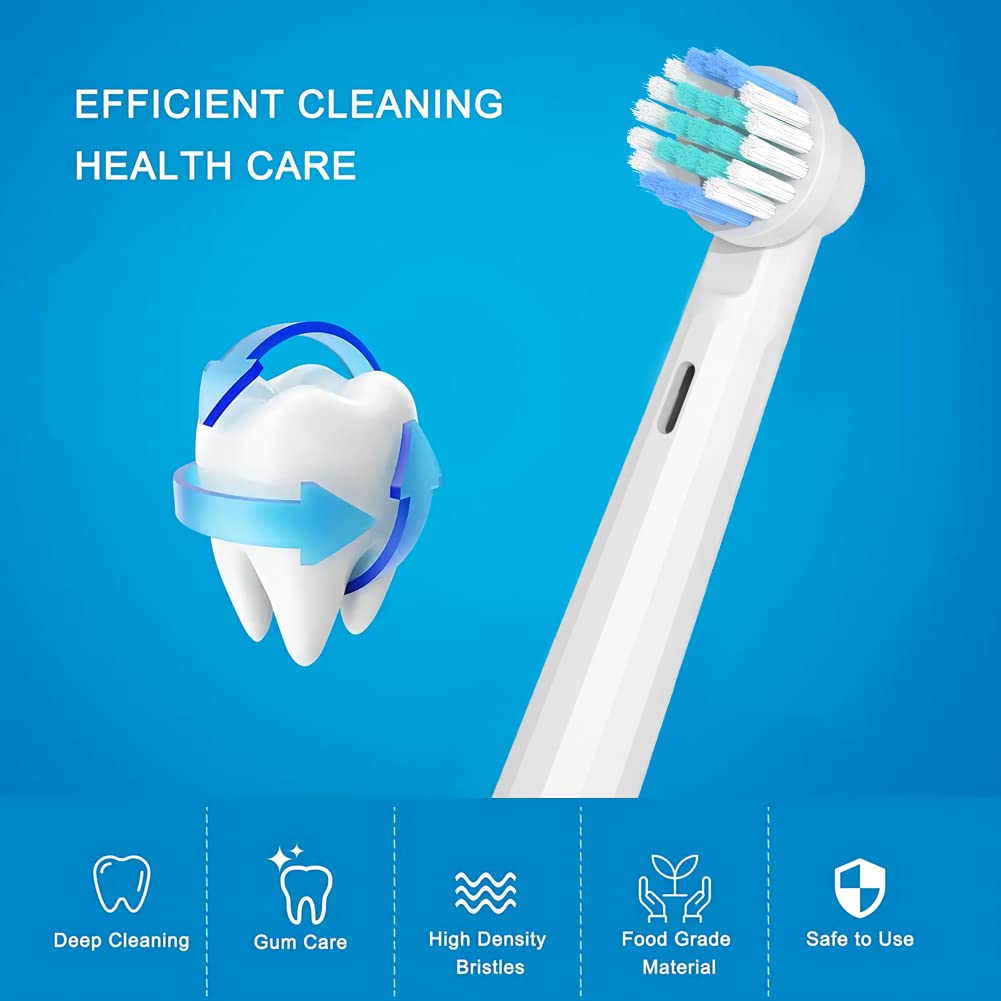 Electric Toothbrush Replacement Heads 8 Pack Professional Electric Toothbrush Replacement Heads Adult Standard Clean Electric Toothbrush Head