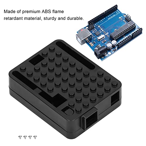 Electronic box with fast cooling circuit board with 4 screws for DIY Black