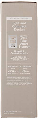 Zojirushi Stainless Steel Travel Mug with Tea Leaf Filter, 11-Ounce/0.34-Liter, Pink Champagne
