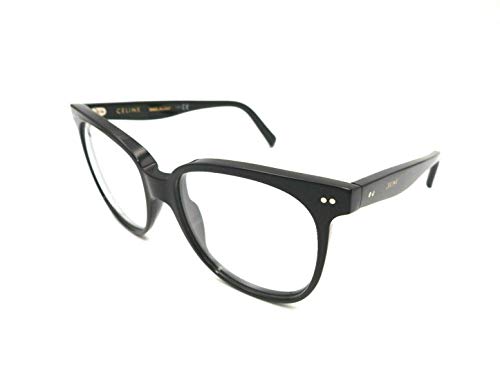 Celine CL50010I - 001 ACETATE Eyeglass Frame Black 55mm