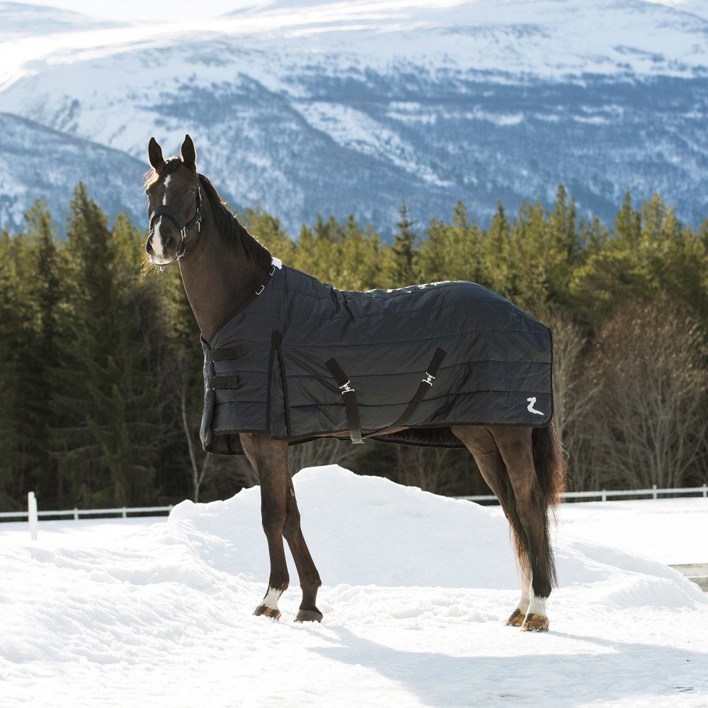 HORZE Nevada Light Weight Stable Blanket 100g - Black - 84 in