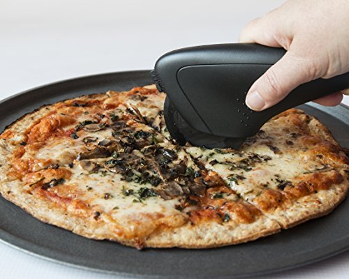 Pizza Cutter Wheel: Easy Clean - Protective Blade Guard -Razor Sharp Ceramic Edge Cuts Smoothly - Sharper than Stainless Steel, No Rust Nonstick Pizza Slicer - Luxury Gift Box - Pizza Gifts | Cestari
