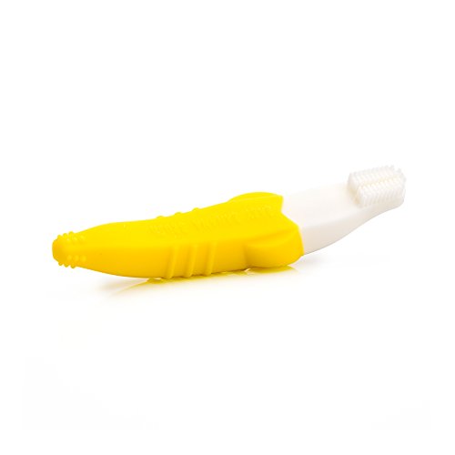 Xlear Banana Brush and Tooth Gel with Xylitol Kit - 2 oz - Strawberry Banana