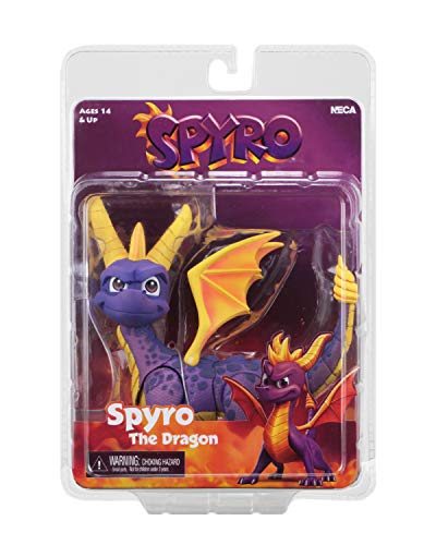 NECA- Spyro The Dragon - 7" Scale Action Figure - Spyro