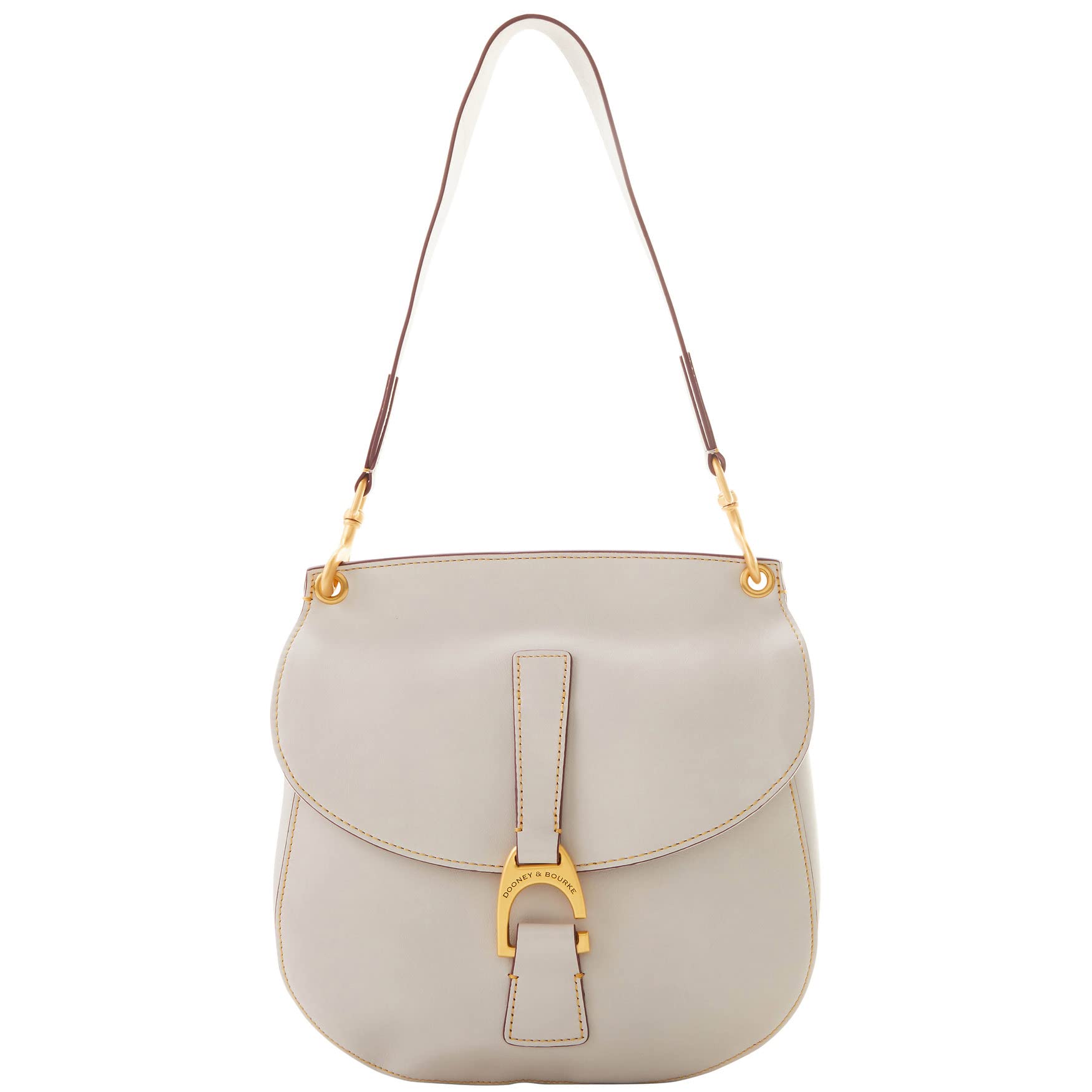 Dooney & Bourke Handbag, Florentine North South Reese Shoulder Bag - Ecru