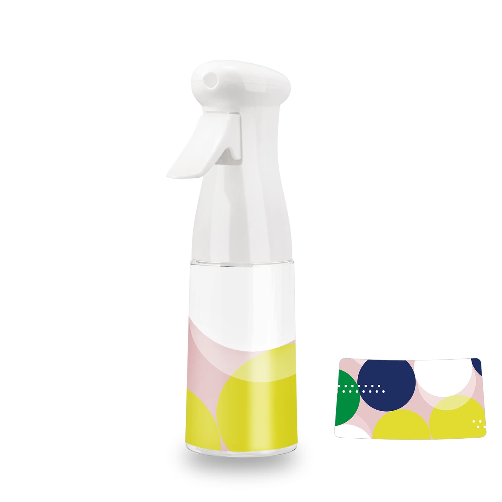 Facewegen Hair Spray Bottle Continuous Mist Spray Bottle Refillable Plastic Fine Spraying Bottle for Hair Styling, Plants, Cleaning, Misting & Skin Care,5oz