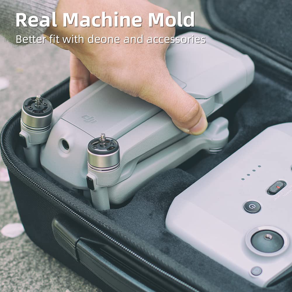 SKEZN Mavic Air 2 Drone Hard Carrying Case Travel Storage Bag for DJI Mavic Air 2S Drone/DJI Mavic Air 2 Fly More Combo with Accessories-Hard Shell Shockproof Travel Case with Shoulder Strap,GYDMC050