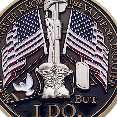 Fallen Hero Challenge Coin · Fallen Soldier Memorial Challenge Coin